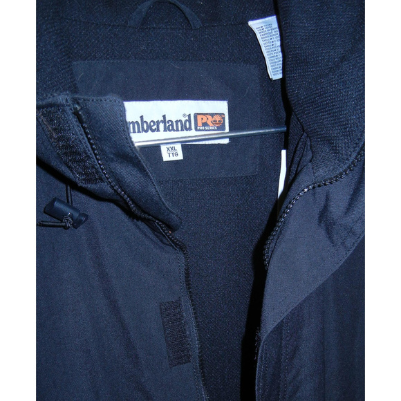 Timberland | Jackets & Coats | Timberland Pro Series Black Canvas Hood ...